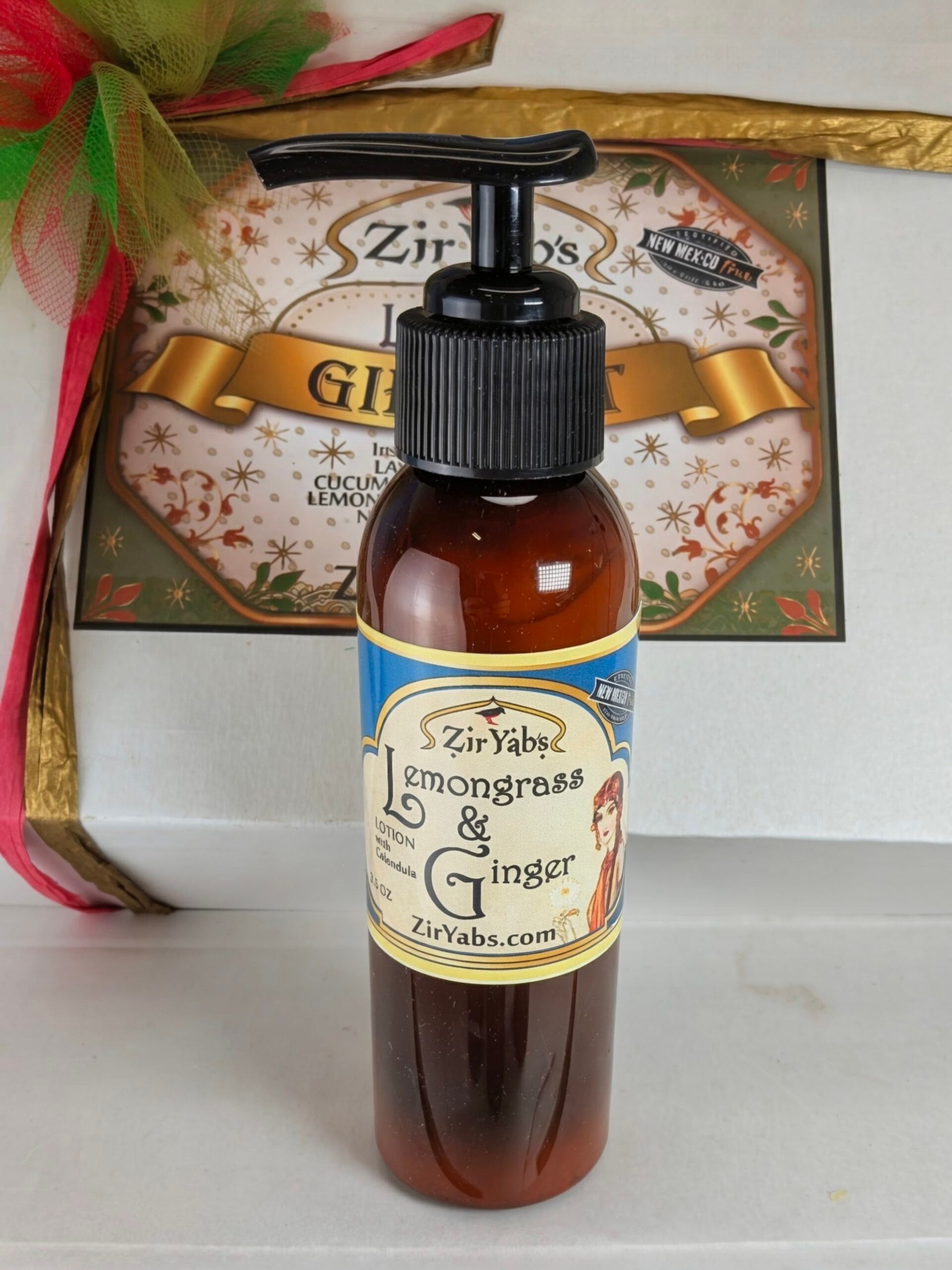 Lotion Gift Box Set of 5 – Natural Handmade 4 oz Lotions - Ziryabs Body ...
