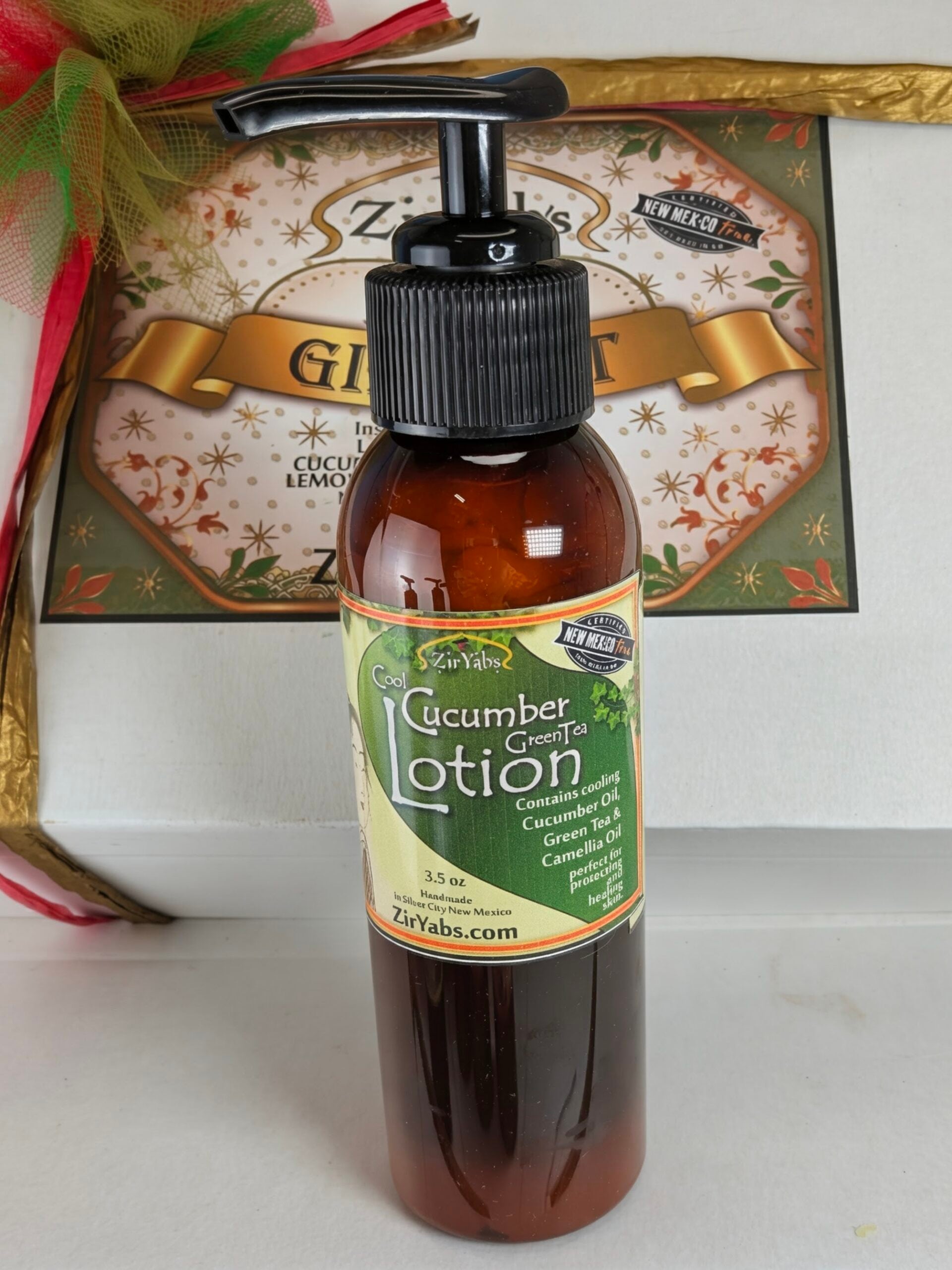 Lotion Gift Box Set of 5 – Natural Handmade 4 oz Lotions - Ziryabs Body ...