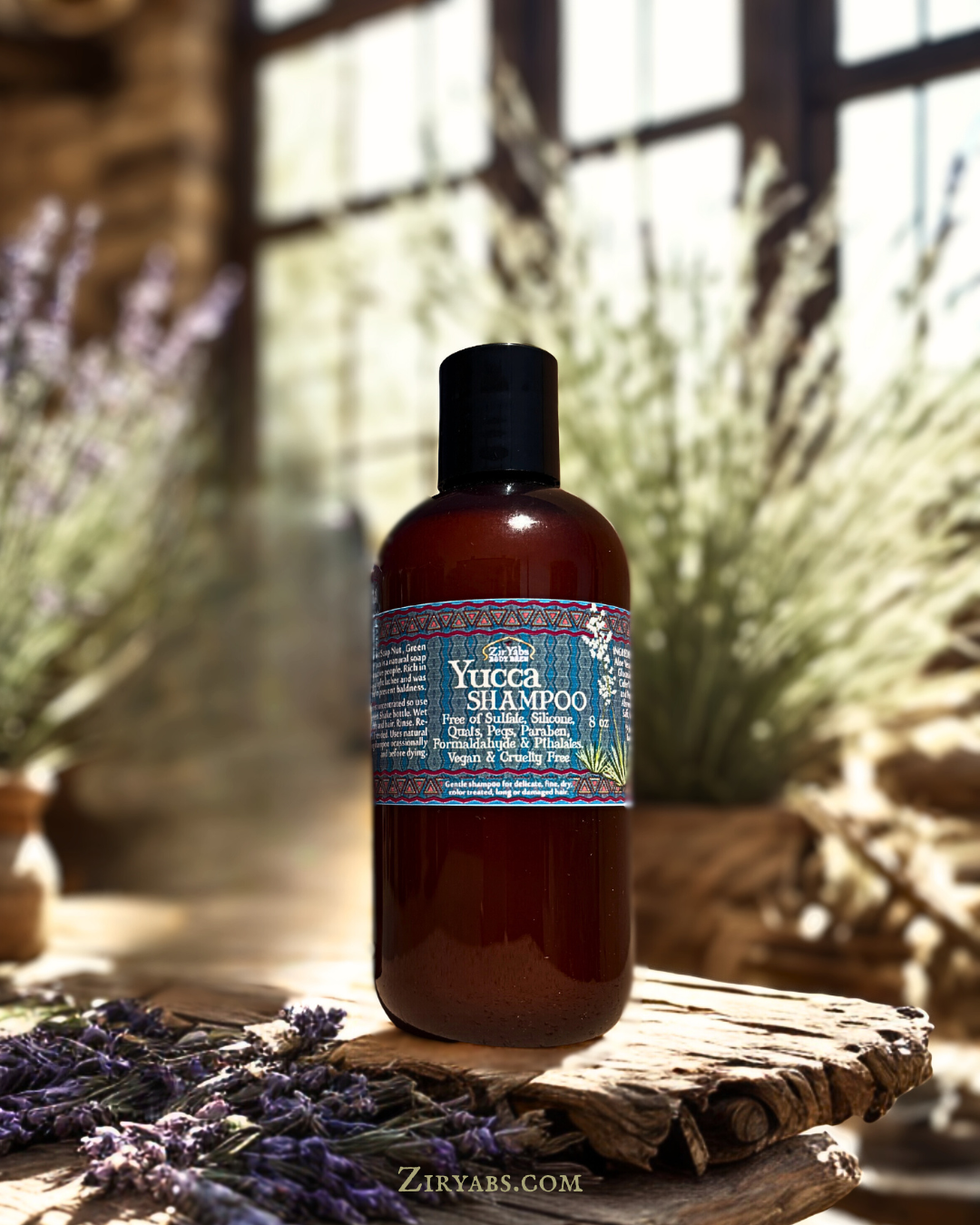 Yucca SHAMPOO for Long, Strong, Full & Healthy Hair - Ziryabs Body Brew