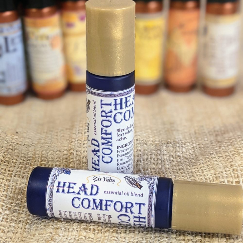 ROLL-ON Aromatherapy Essential Oil Blends - Ziryabs Body Brew