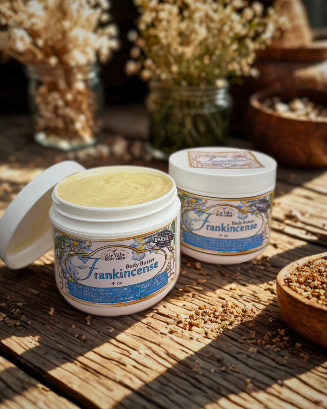 BODY BUTTER - Frankincense - Ziryabs Body Brew