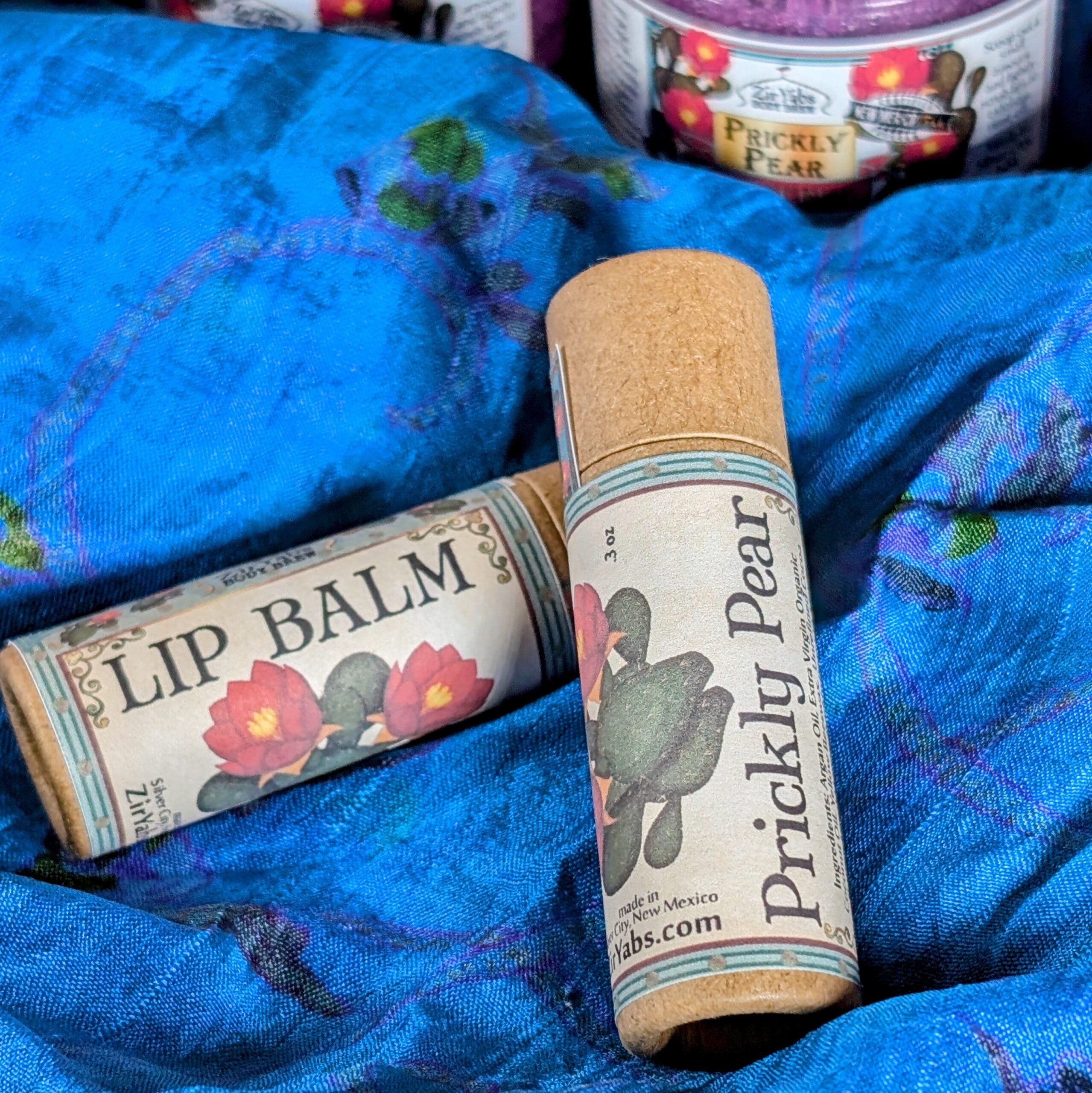 Prickly Pear LIP BALM in Sustainable Packaging - Cactus Kiss! - Ziryabs ...